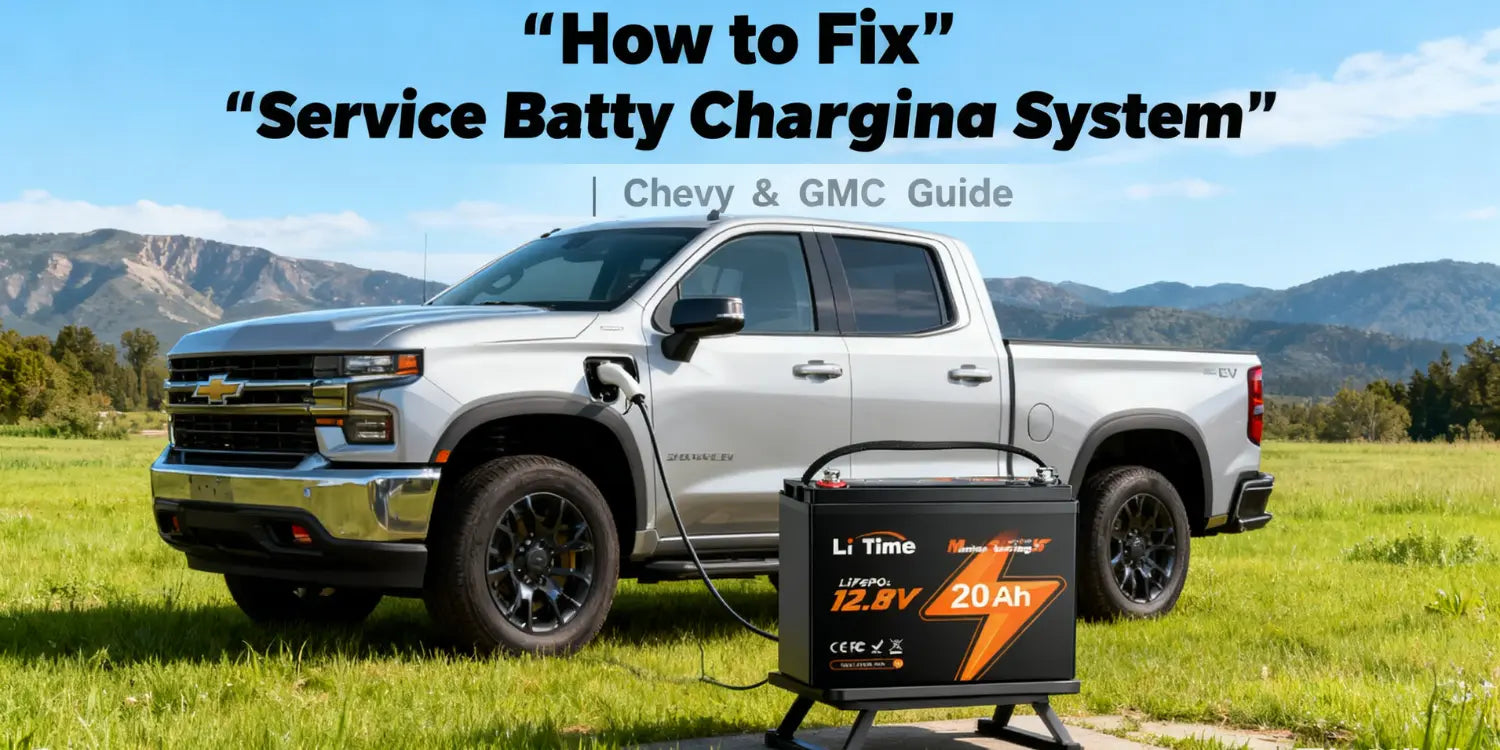 Service Battery Charging System Gmc