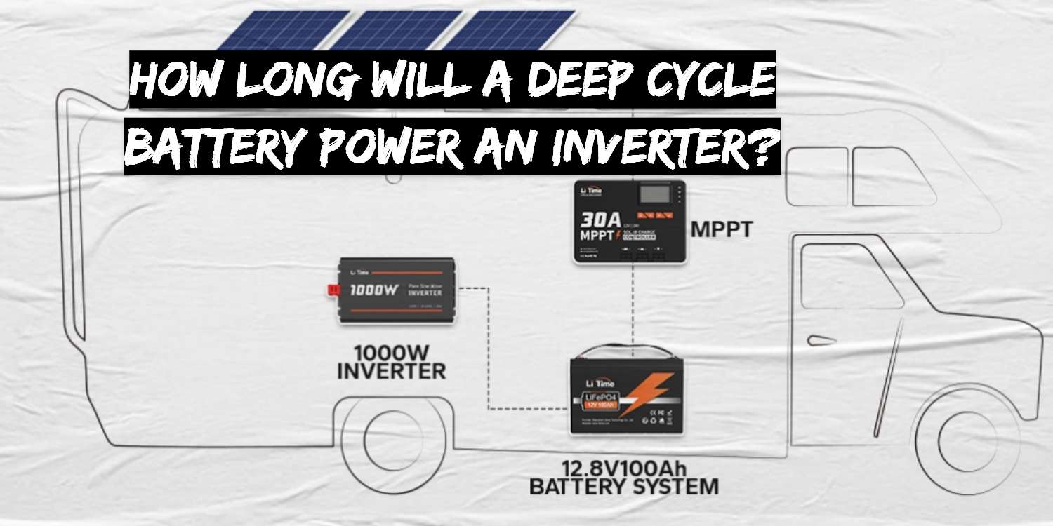 How Long Will a Deep Cycle Battery Power an Inverter? – LiTime