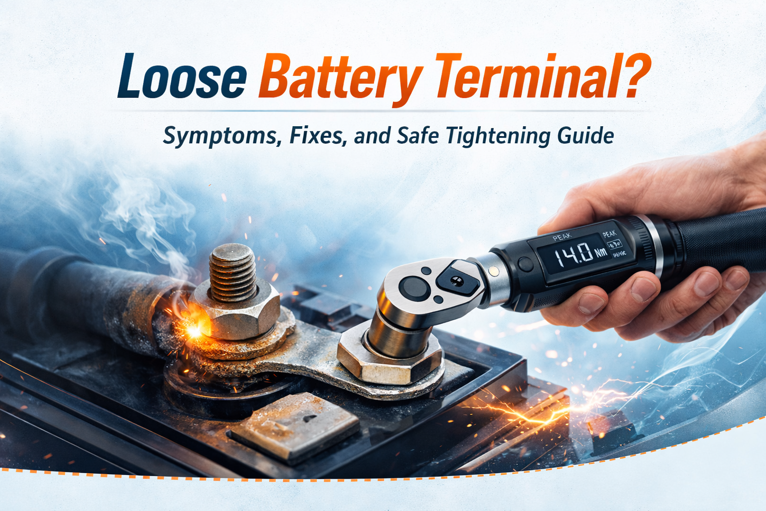 Loose Battery Terminal? Symptoms, Fixes, and Safe Tightening Guide – LiTime